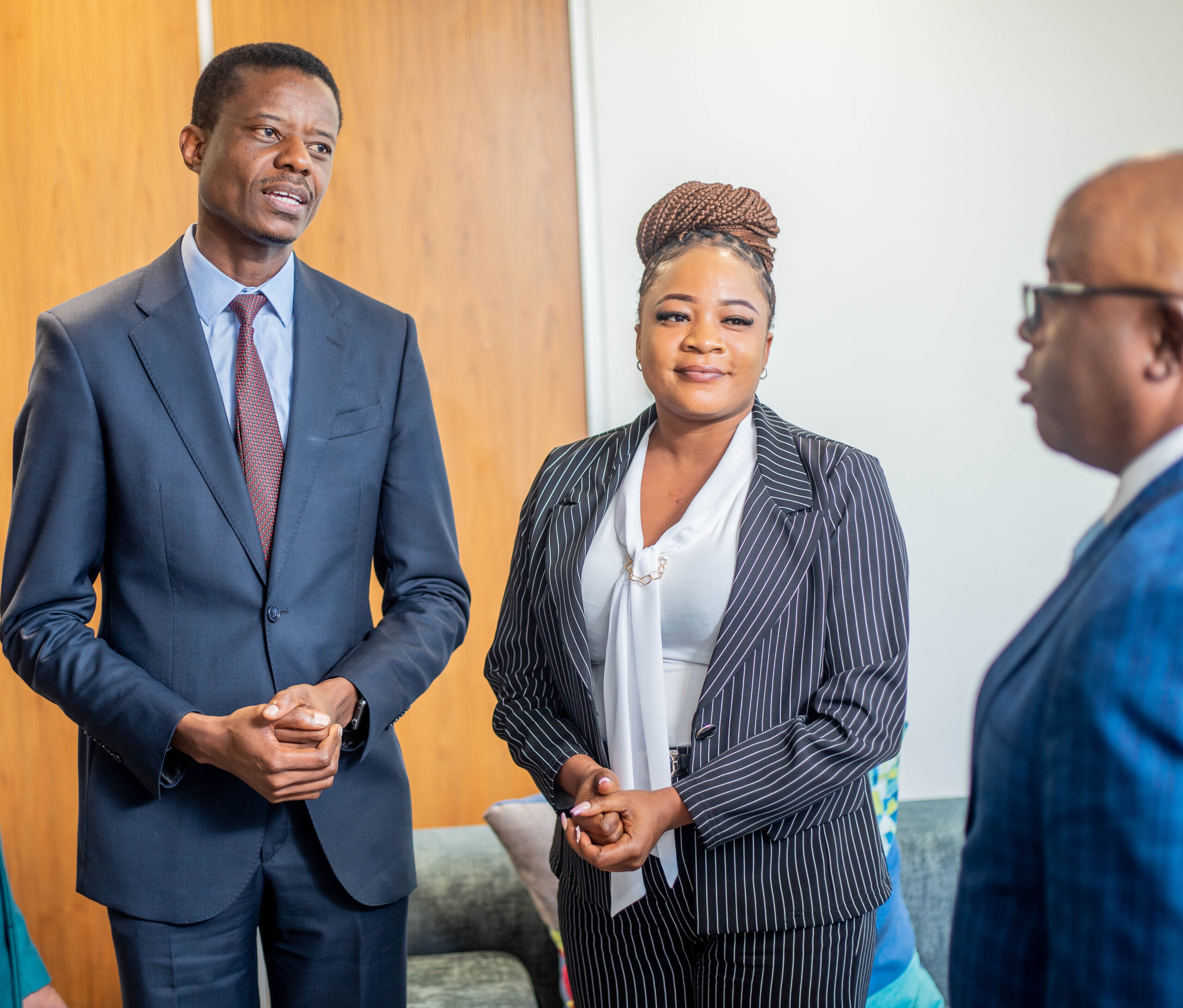 EAZ Team pays a courtesy call on Standard Chartered Bank CEO ...